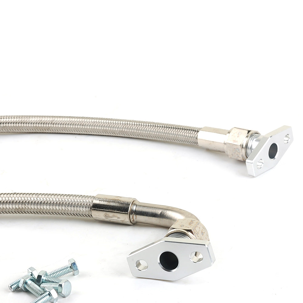 AN10 Oil Return Line Kit For Mitsubishi 6G72T 3000GT VR4 & TD04 Twin T – buysmartturbo