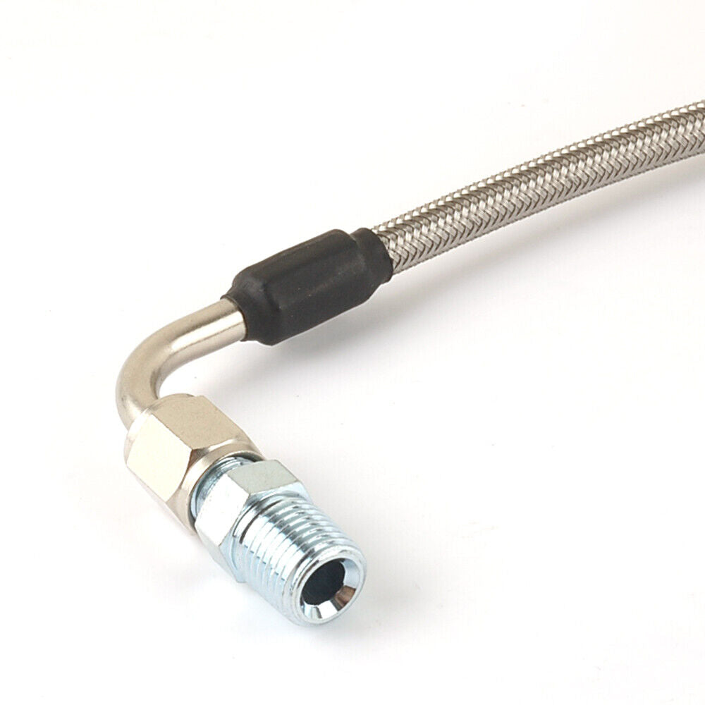 40" Universal Oil Feed Line For BorgWarner S300,S200, S366 Turbo 1/8PT ...